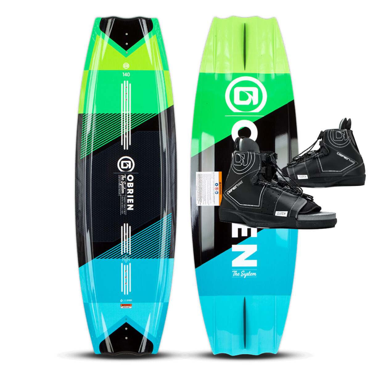 Combo de Wakeboard Obrien System 140cm c/Clutch – Nivel Recreacional ...